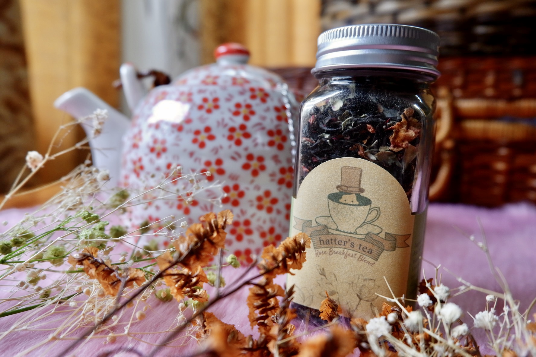Rose Breakfast Tea Blend